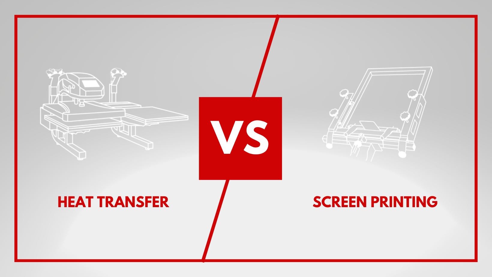 Heat Transfer Printing Vs. Screen Printing – Mad Man's Print Lab